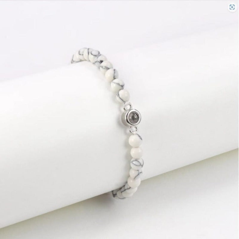 Bracelet perle photo personnalisé – La Boutique Des Hommes