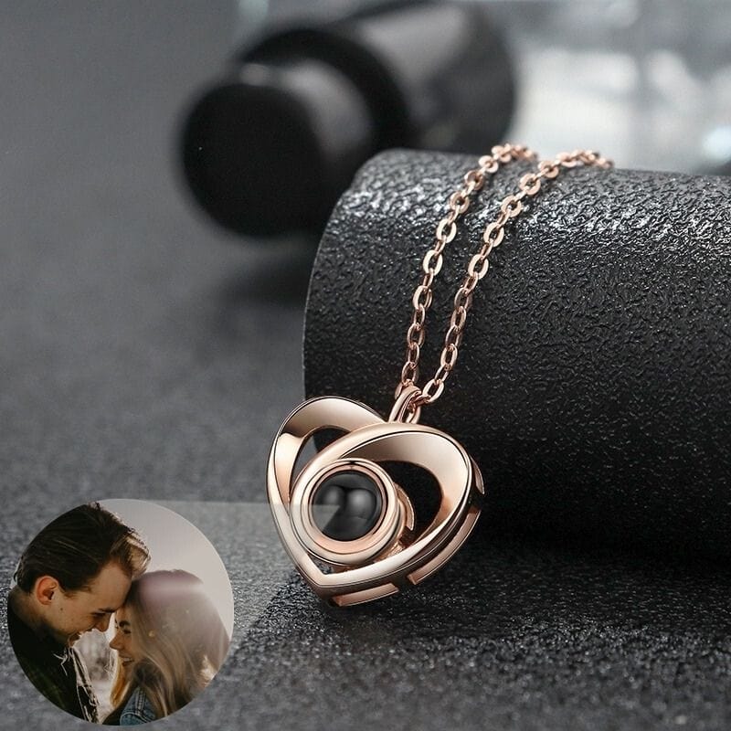Collier Personnalisé Projection Photo - cadeau original – La Boutique ...