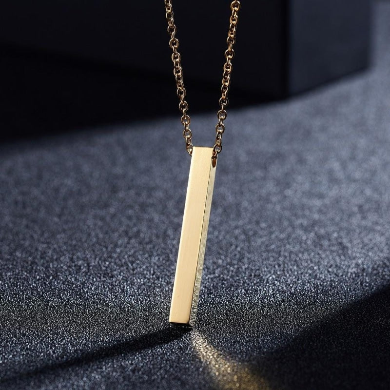 Collier personnalisé en acier pour homme – La Boutique Des Hommes